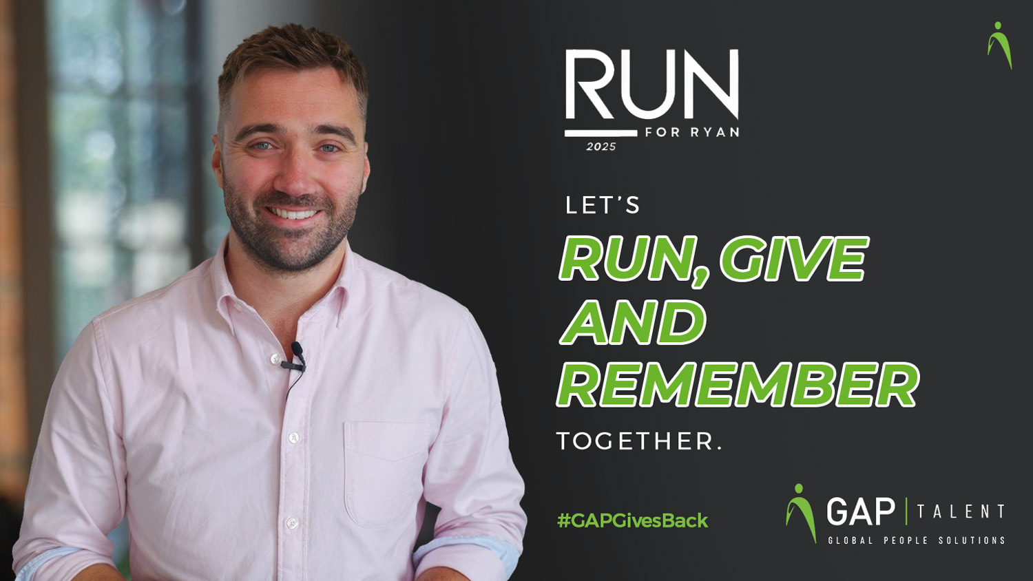 GAP Gives Back - Honouring Ryan McCabe: #RunForRyan 2025